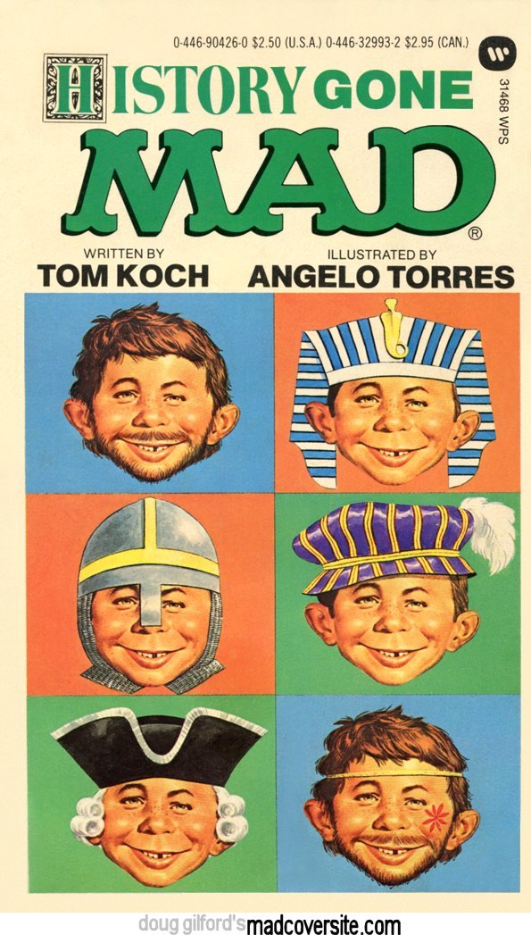 Doug Gilford's Mad Cover Site - Mad Paperbacks - History Gone Mad