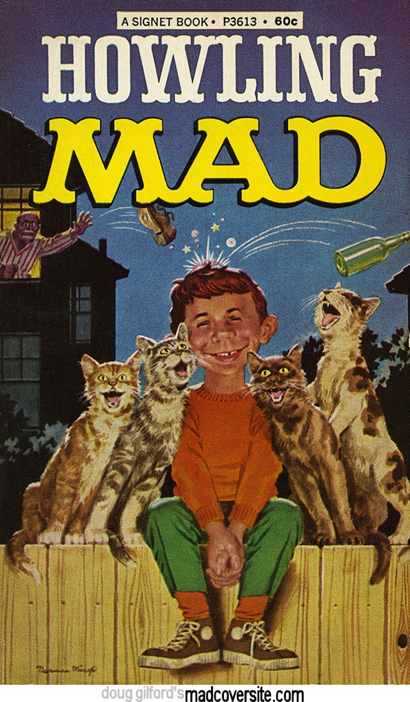 Doug Gilford's Mad Cover Site - Mad Paperback #23 - Howling Mad